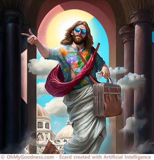 On the third day, He left. - meme | meme generator