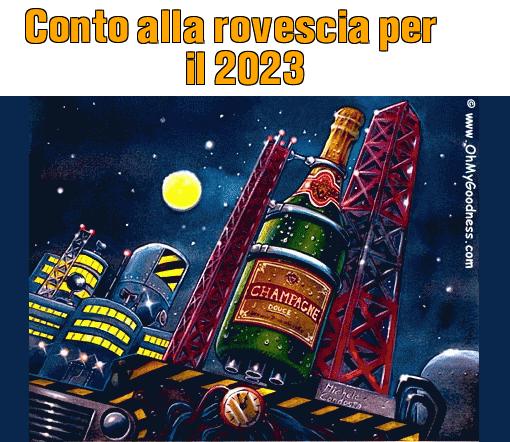 Conto alla rovescia per il 2023 cartolina virtuale | Cartoline virtuali ...