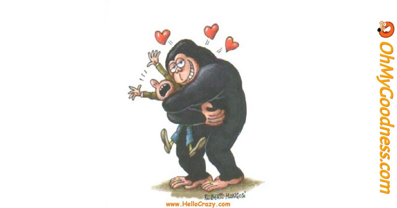 A big hug for you! ecard | Funny Free eCards | OhMyGoodness ecards