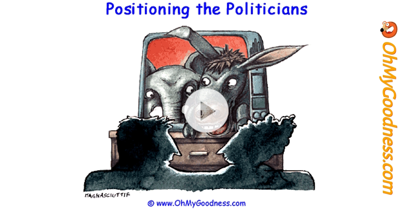 Positioning the Politicians - meme | meme generator