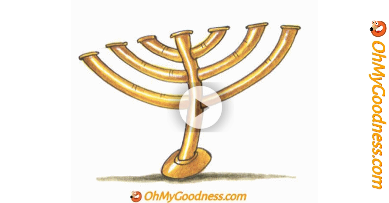 Dancing Menorah ecard | Funny Free eCards | OhMyGoodness ecards