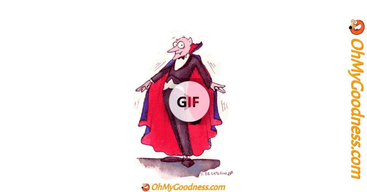 Dancing Vampire ecard | Funny Free eCards | OhMyGoodness ecards