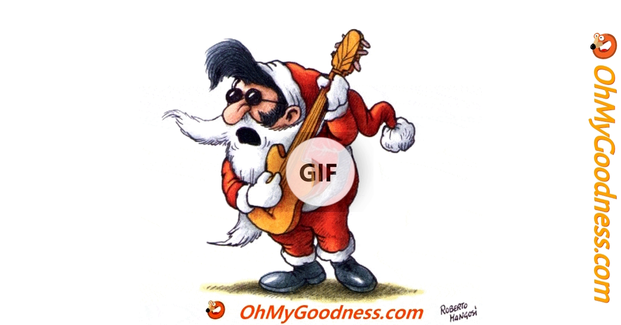 ...a rocking Christmas ecard | Funny Free eCards | OhMyGoodness ecards