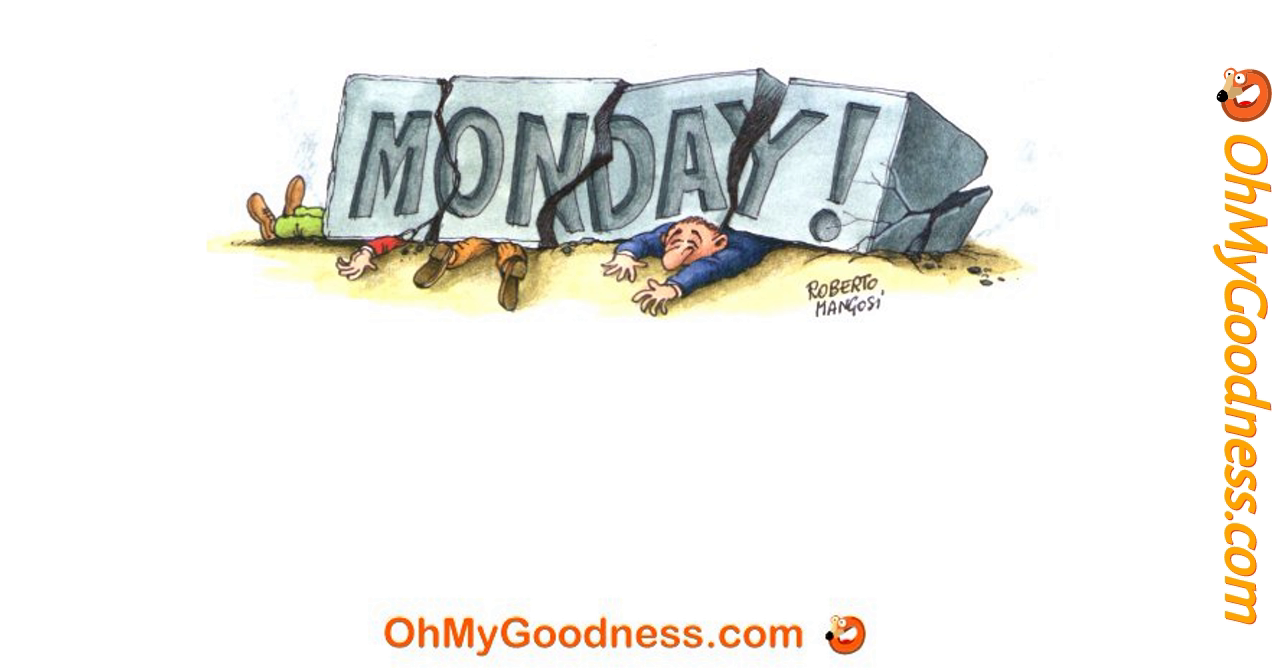 It just hit me... it's Monday! - meme | meme generator