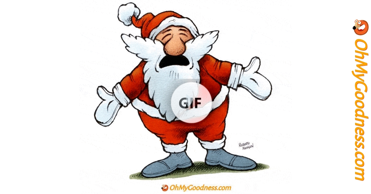 Singing Santa ecard | Funny Free eCards | OhMyGoodness ecards