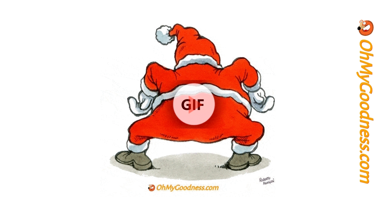 Twerking Santa Gif