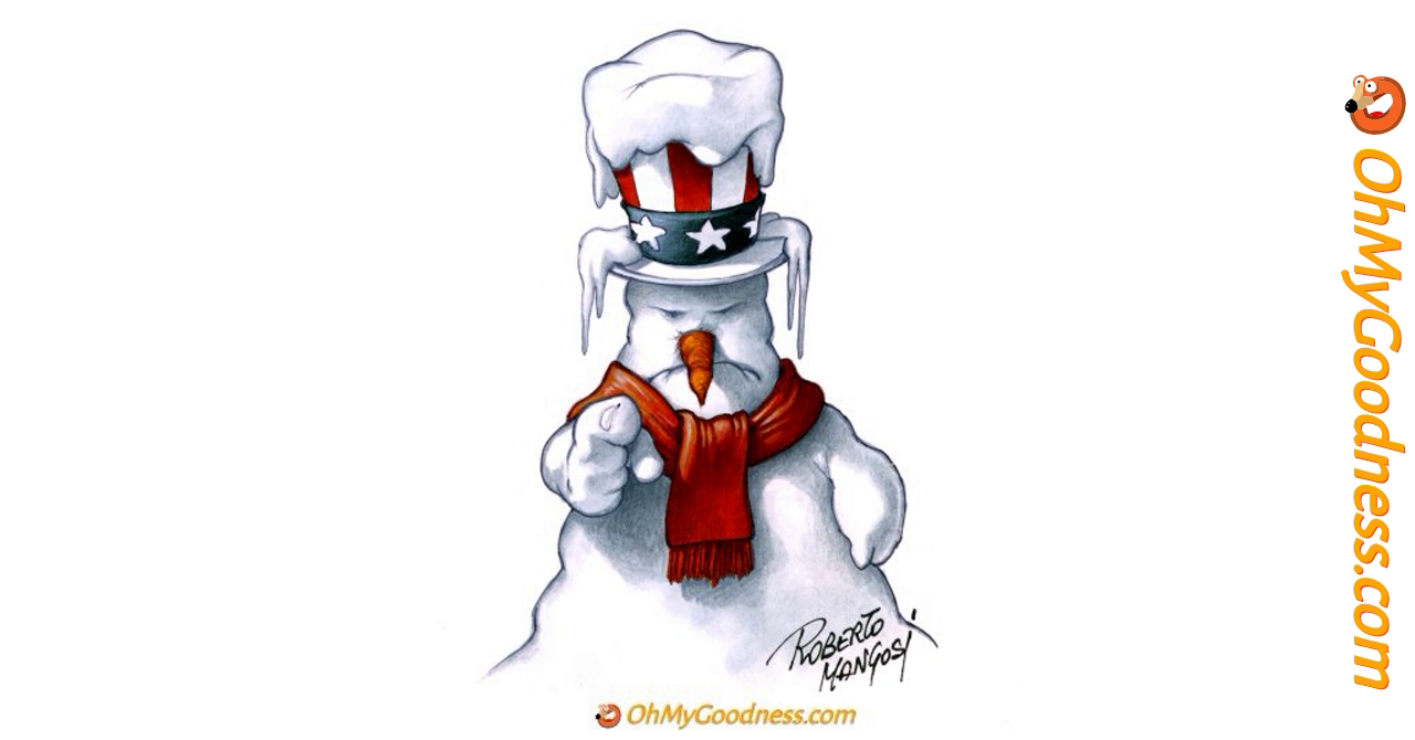 Tío Sam congelado - meme | generador memes