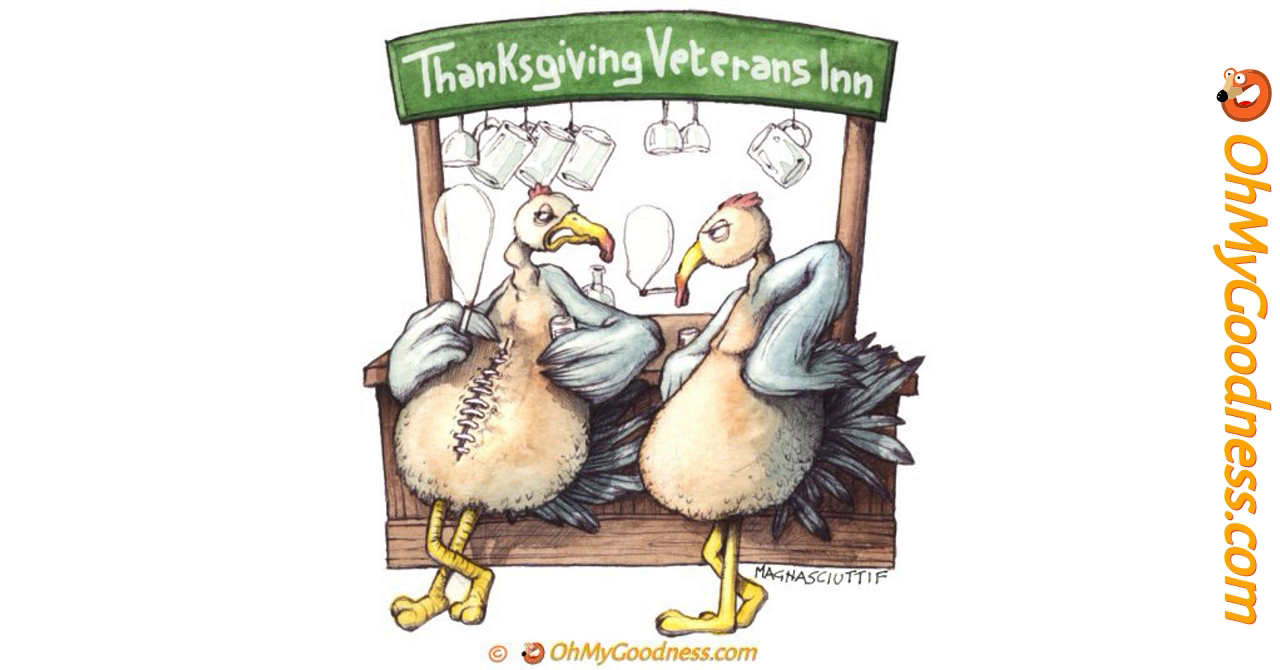 Thanksgiving Veterans ecard | Funny Free eCards | OhMyGoodness ecards