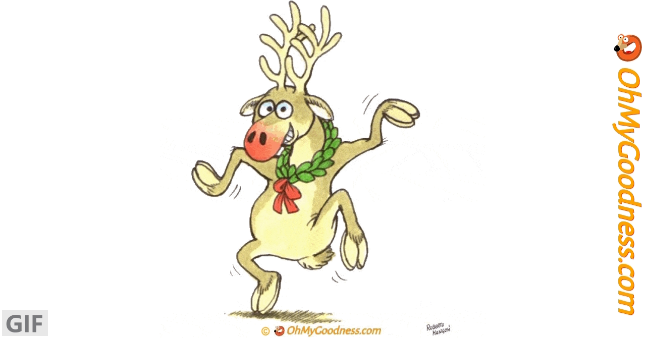 Merry Christmas from Rudolph! ecard | Funny Free eCards | OhMyGoodness ...