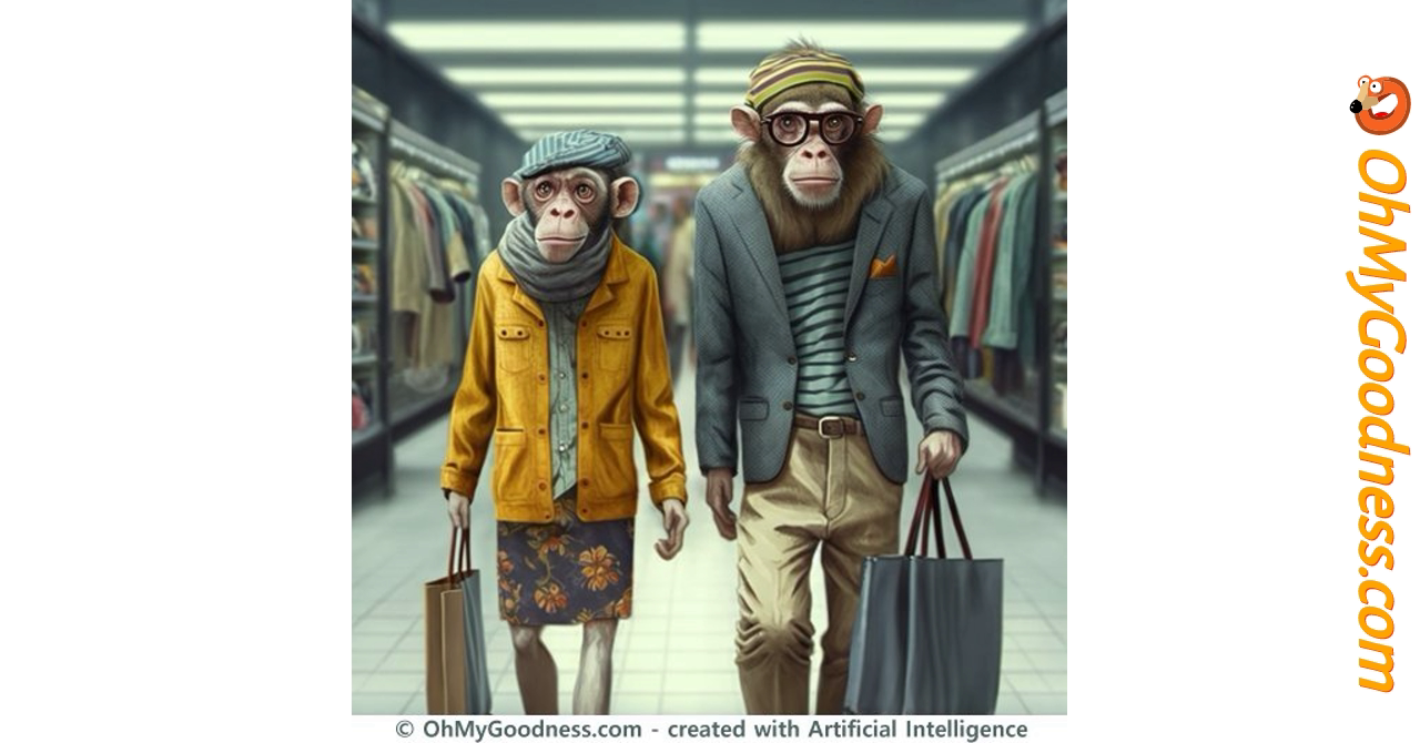 Stylish couple at the shopping mall ecard | Funny Free eCards ...