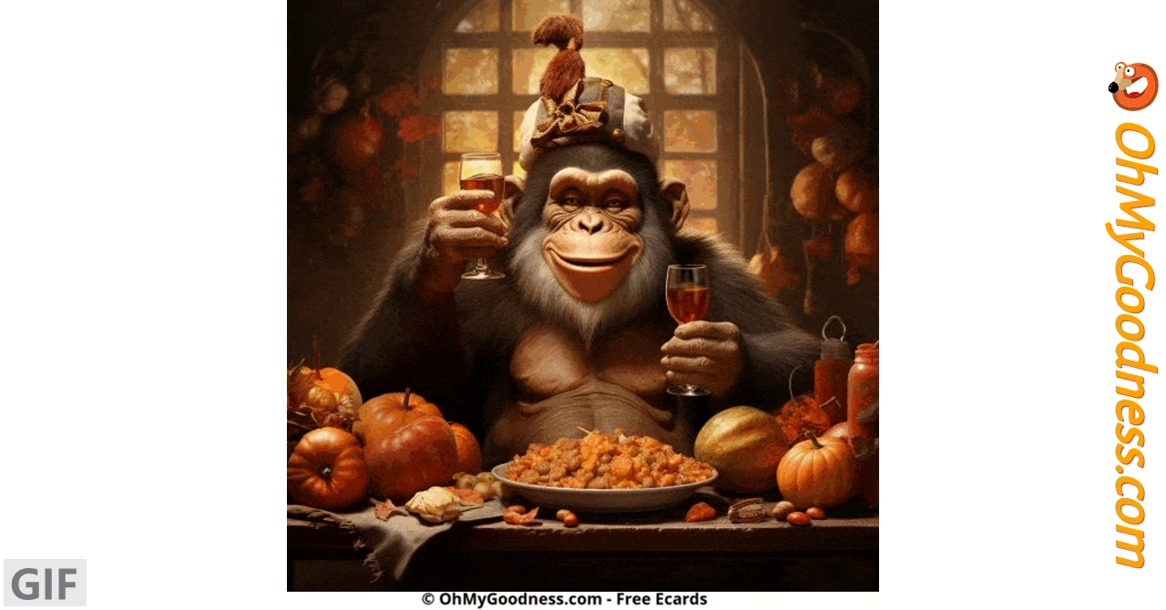 Happy Thanksgiving, bro ecard | Funny Free eCards | OhMyGoodness ecards