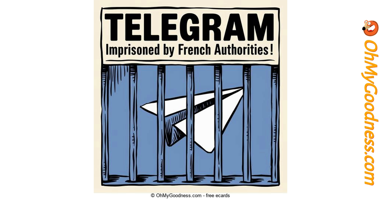 Telegram tarjeta virtuale | Tarjetas divertidas animadas - gratis ...