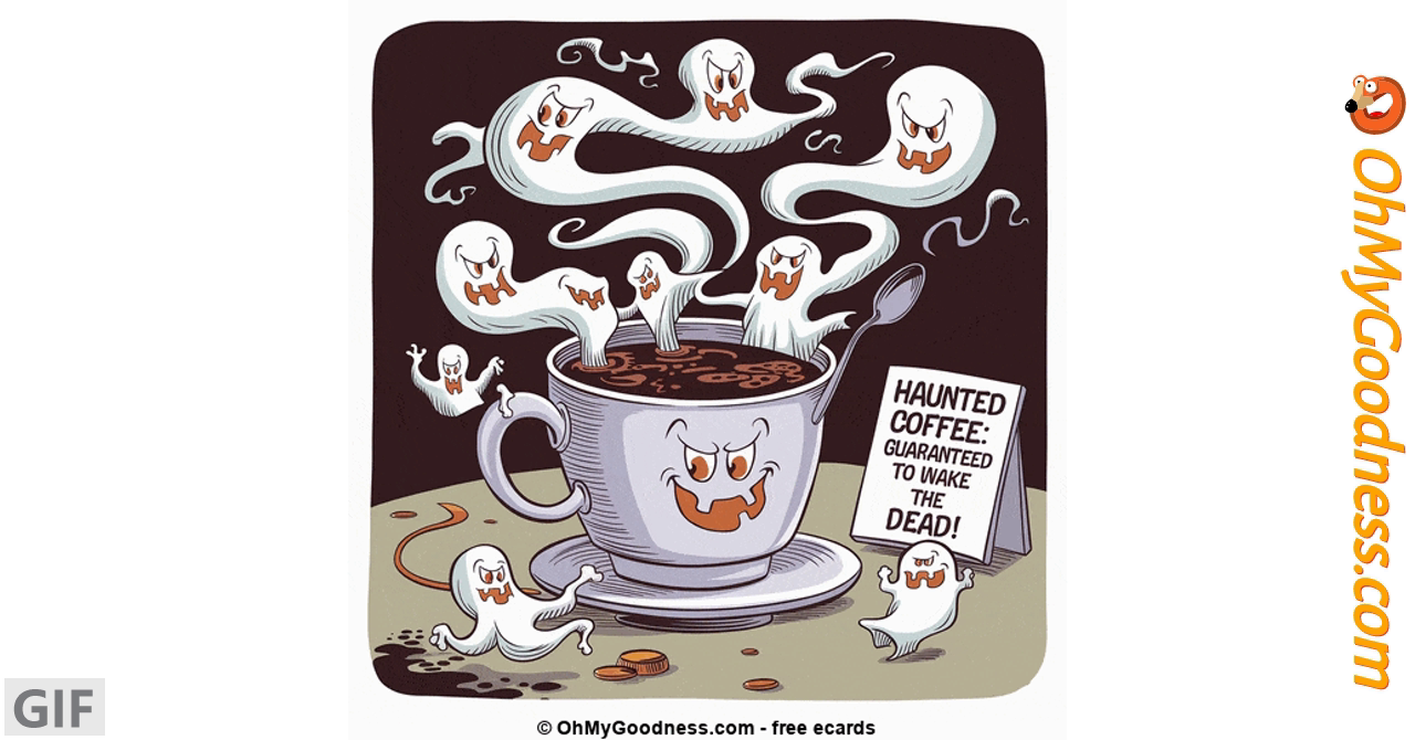 Haunted Coffee - meme | meme generator