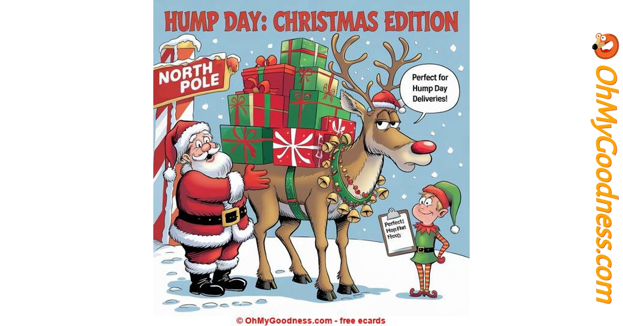 Christmas Wednesday ecard | Funny Free eCards | OhMyGoodness ecards