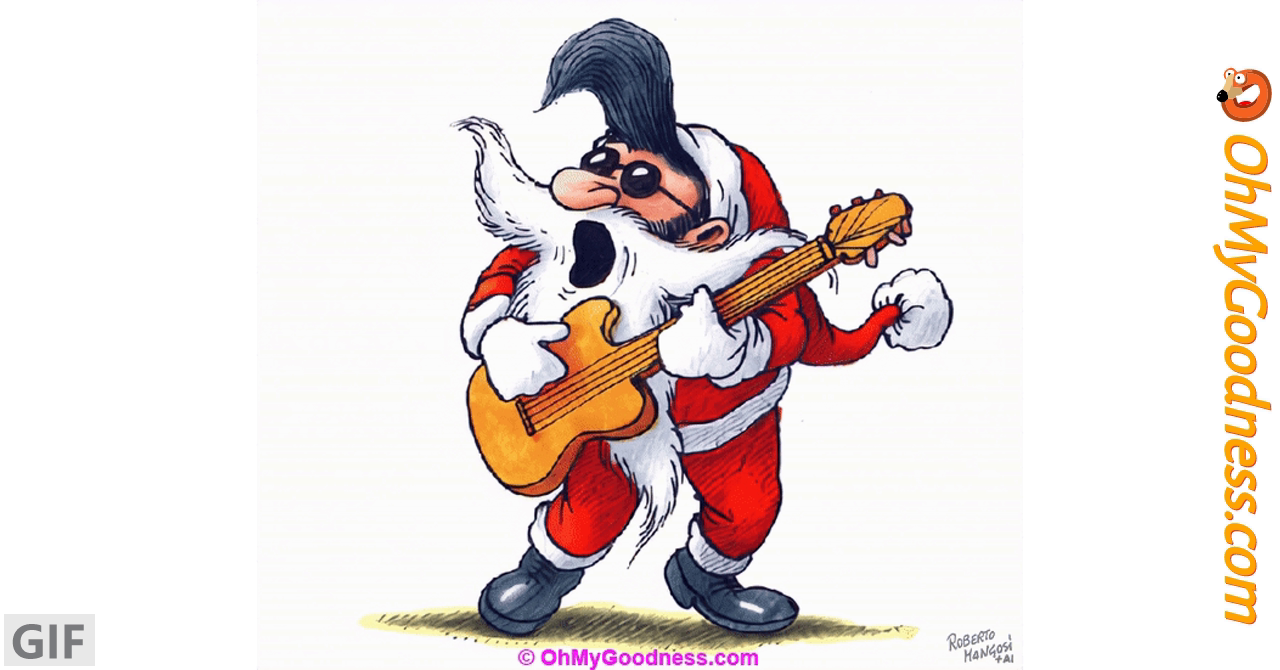...a rocking Christmas ecard | Funny Free eCards | OhMyGoodness ecards