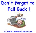 don't forget to fall back - meme | meme generator